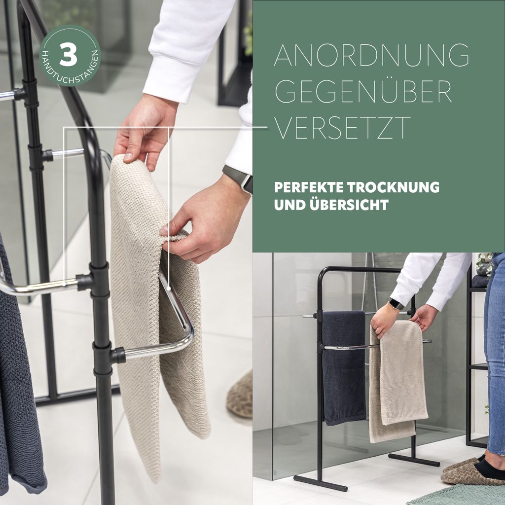 bremermann Stand-Handtuchhalter freistehend, | Kaufland.de
