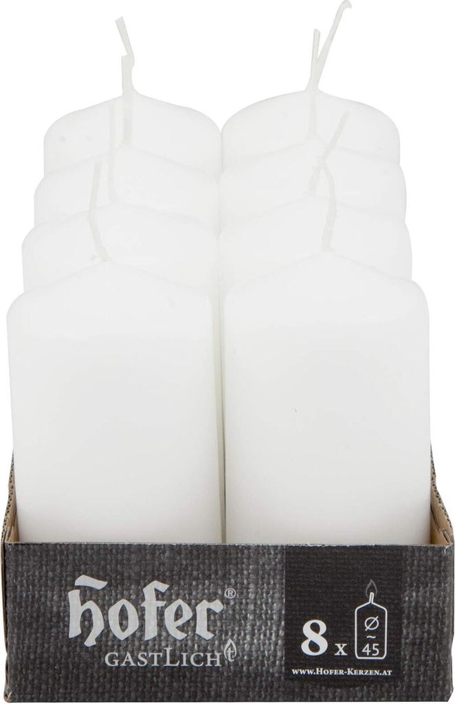 Hofer Stĺpové Sviečky - Doba horenia 12 | Kaufland.sk
