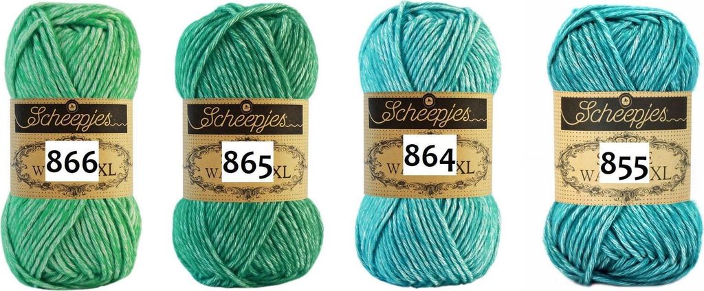 Scheepjes Stone Washed XL 855 zelený achát | Kaufland.cz