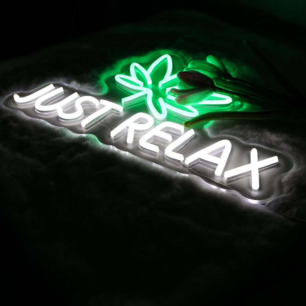 Just Relax LED-Neonschild，Ahornblatt | Kaufland.de