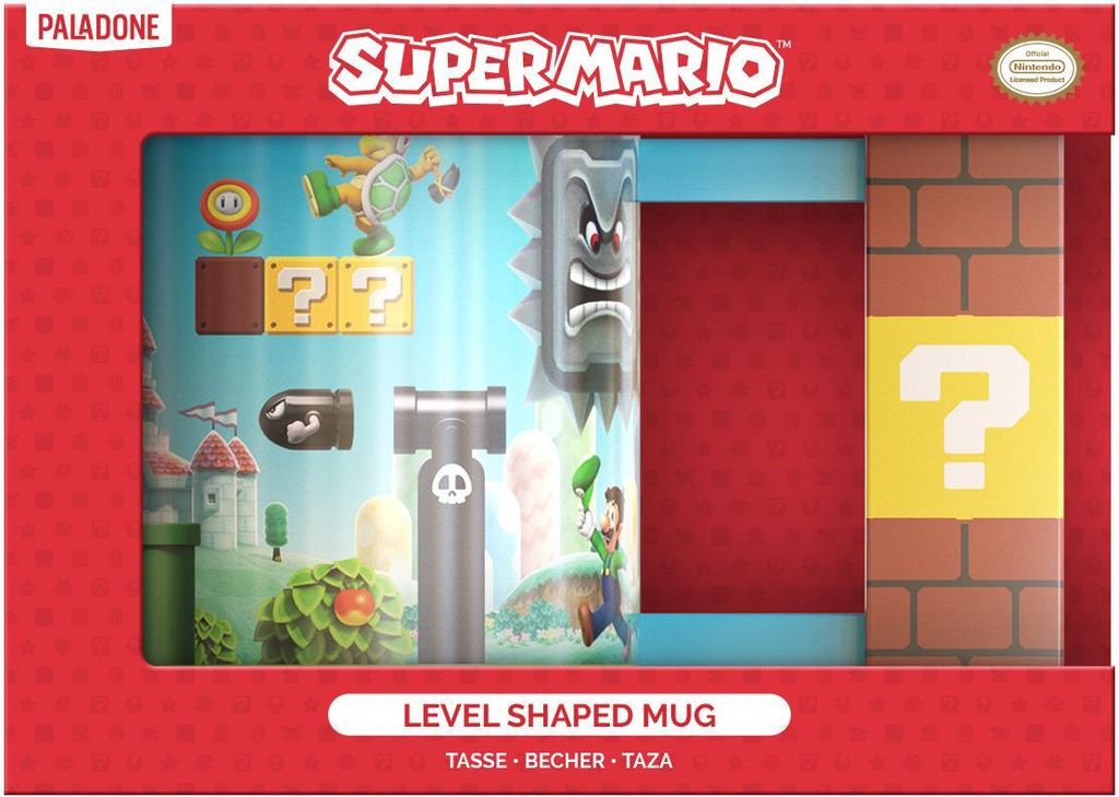 Kubek ceramiczny Super Mario - 3D Level (420 ml)