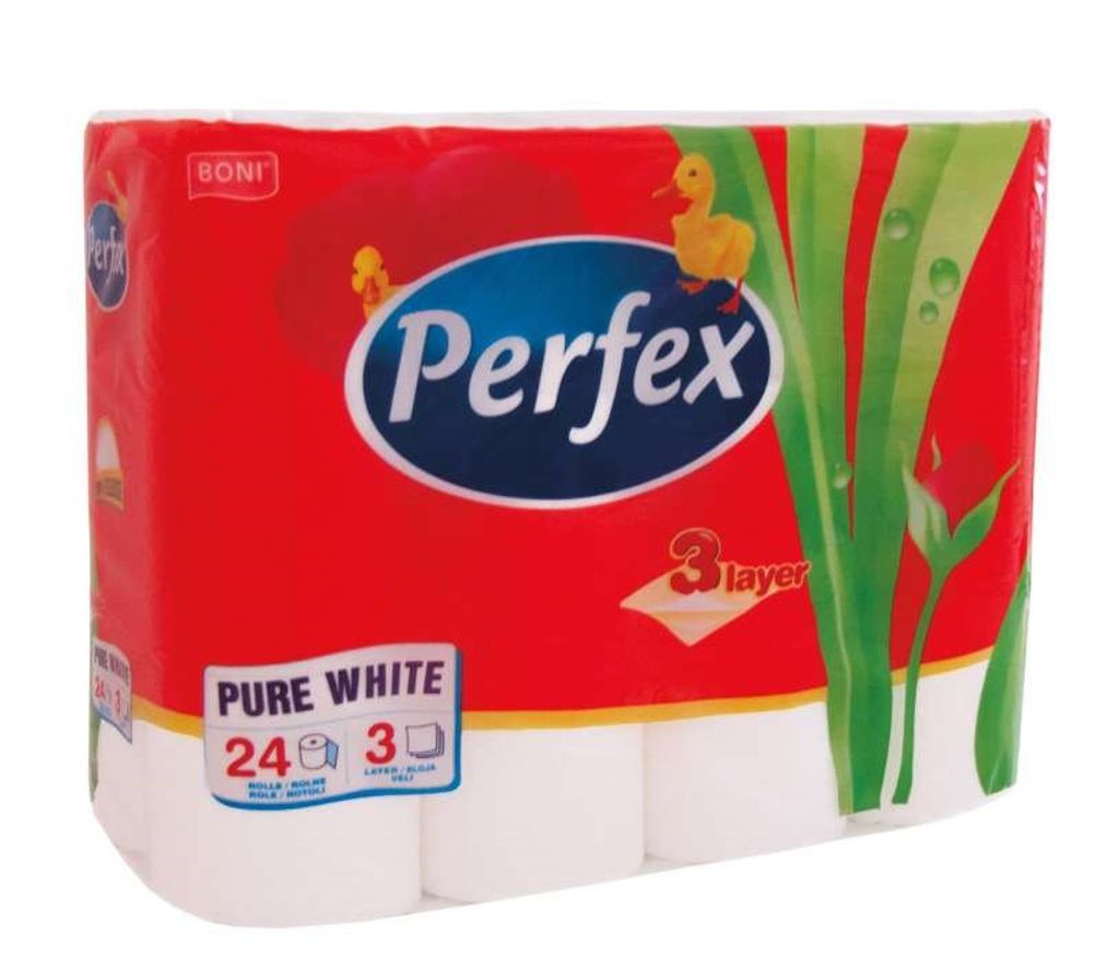 Perfex Plus toaletní papír, 3 vrstvy - 24 ks | Kaufland.cz