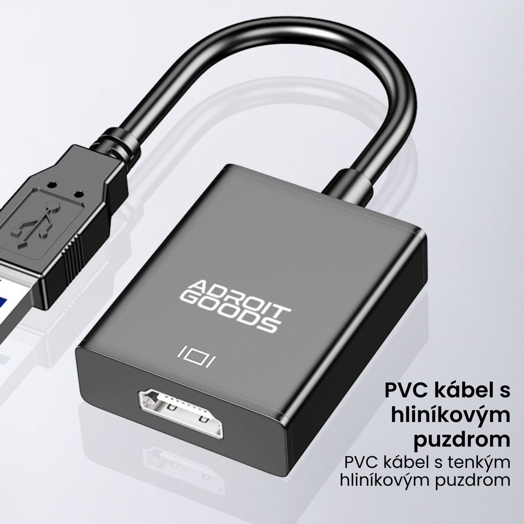AdroitGoods USB 3.0 na HDMI - USB Display | Kaufland.sk