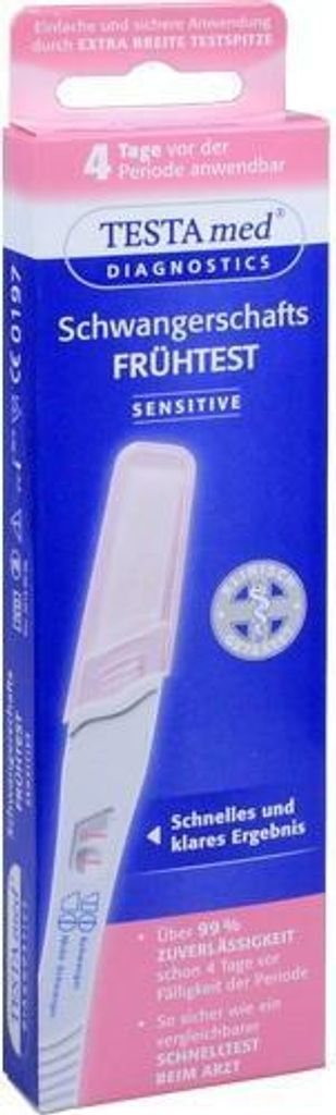 TESTAmed Těhotenský test 1er, 1 P TES Rychlotesty