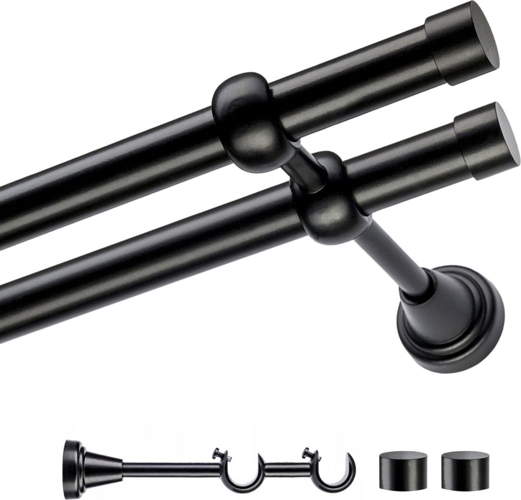 Voppi Dvouřadá garnýž Moderi 19+19 mm 380 cm | Kaufland.cz