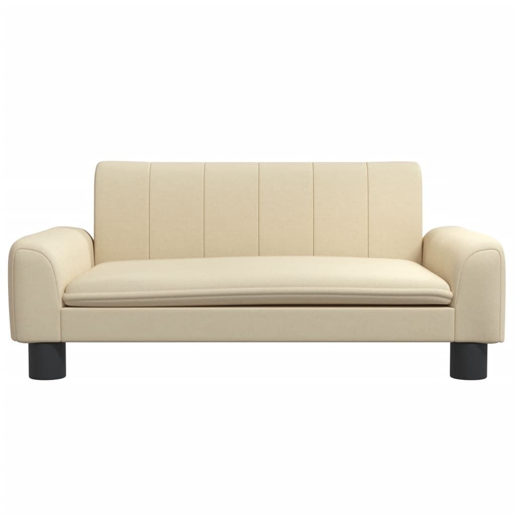 Möbel Kindersofa Creme 70x45x30 cm Stoff - | Kaufland.de