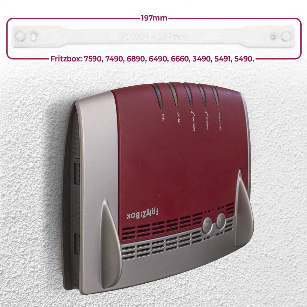 Router Wandhalterung Halter 197mm passend für | Kaufland.de