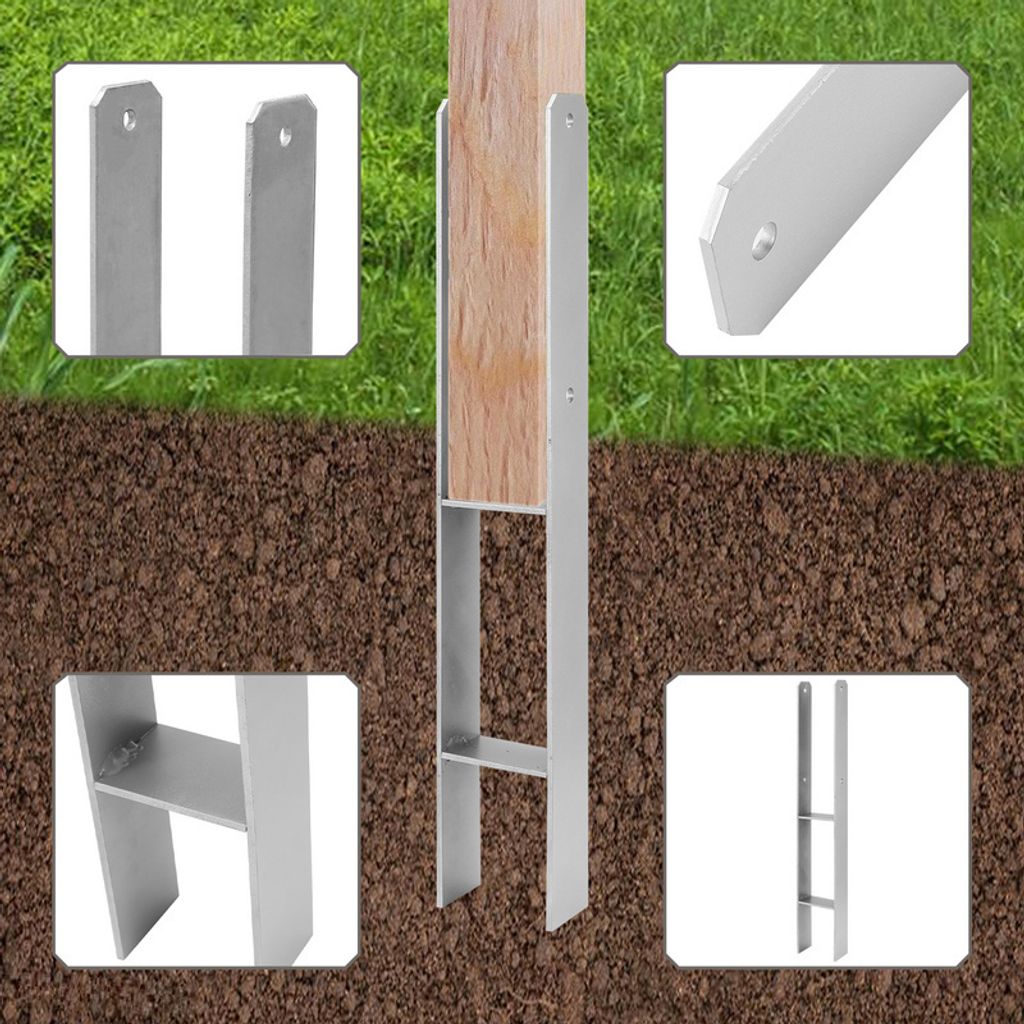 6x 141MM sloupková kotva H-kotva Sloupková | Kaufland.cz