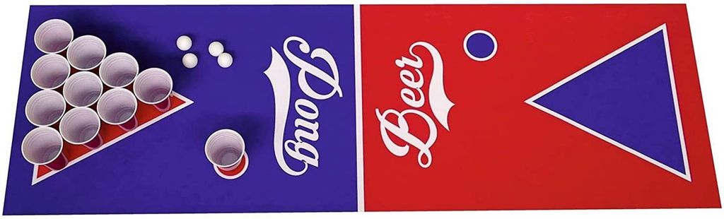 Beer Pong Set Blau-Rot Edition inkl. Becher & | Kaufland.de