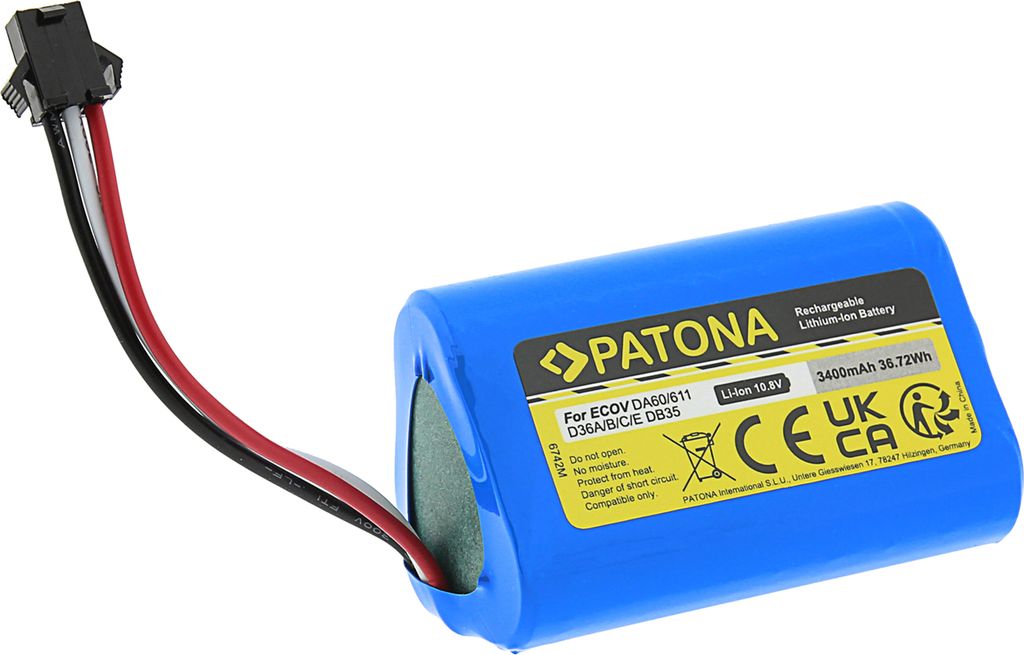 Baterie Ecovacs Deebot D36 serie 3400mAh, | Kaufland.cz