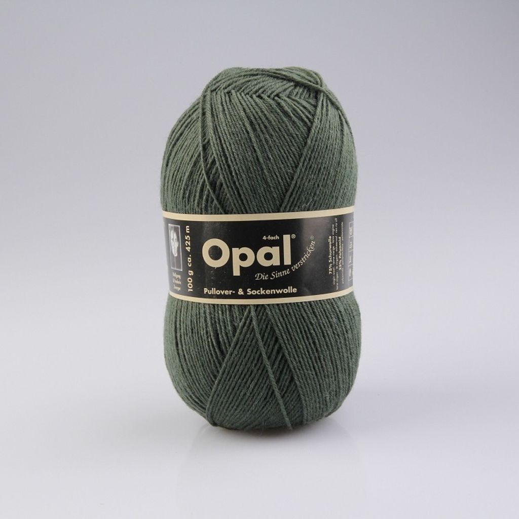Opal Sockenwolle 100g Uni Olivgrün 4-fach | Kaufland.de