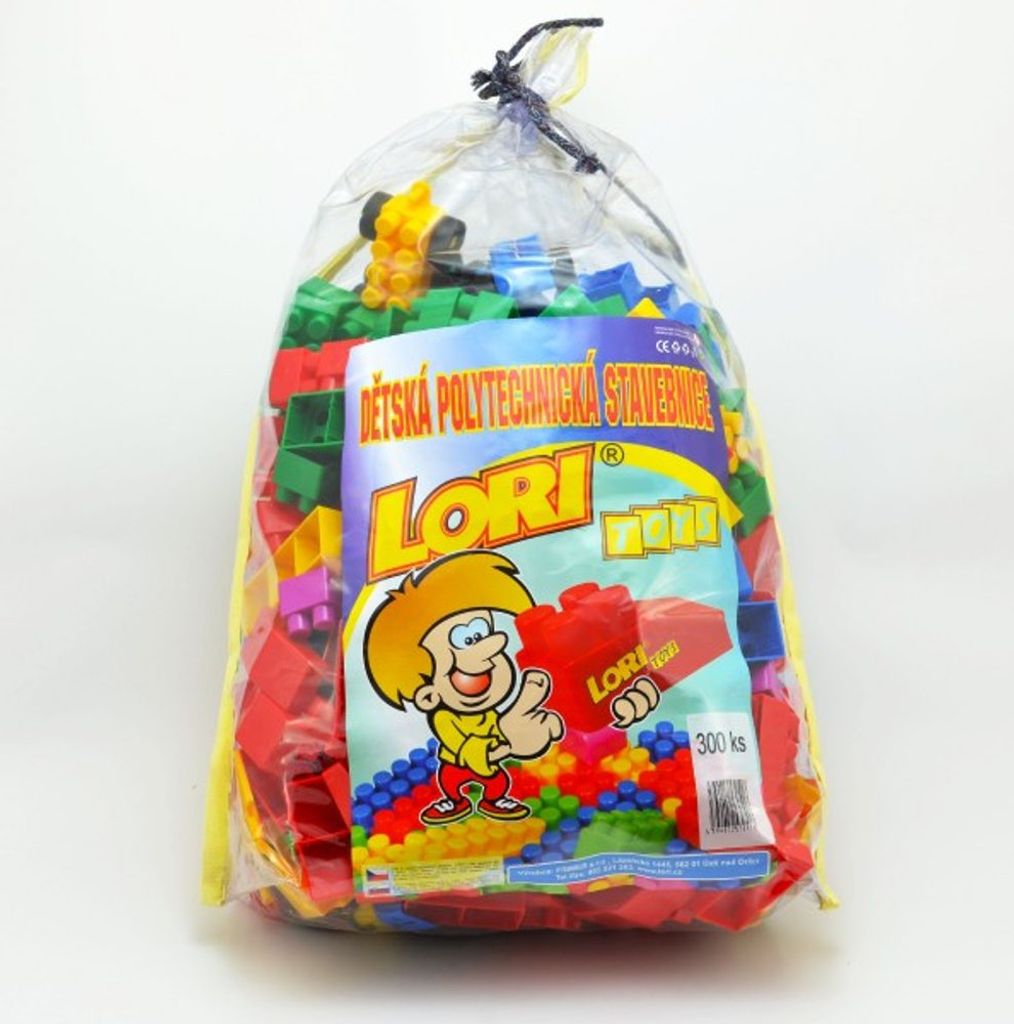 Stavebnice LORI 300 plast 300ks v pytli | Kaufland.cz