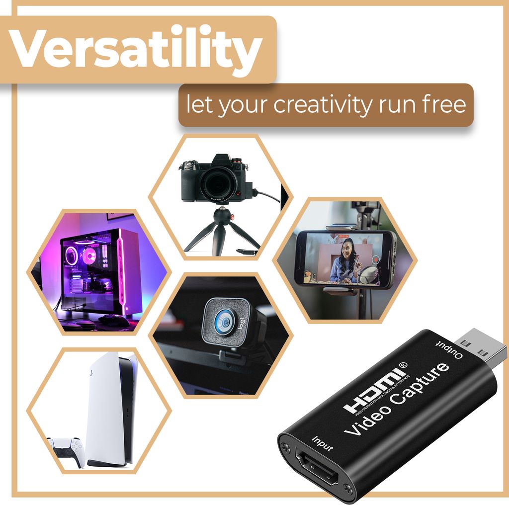 Video Capture Card Video Capture Box Grabber | Kaufland.cz