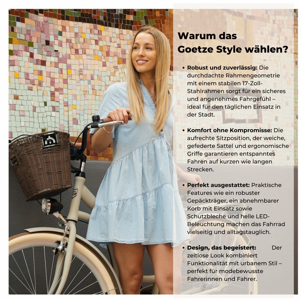 Goetze CityBike Style 26 Zoll 1 Gang | Kaufland.de