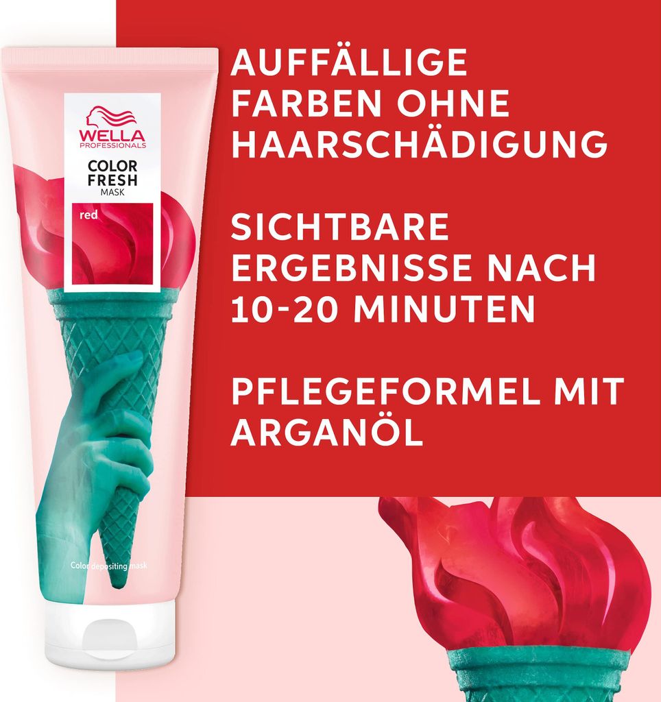 Wella Color Fresh Mask Red 150ml Haarmasken | Kaufland.de