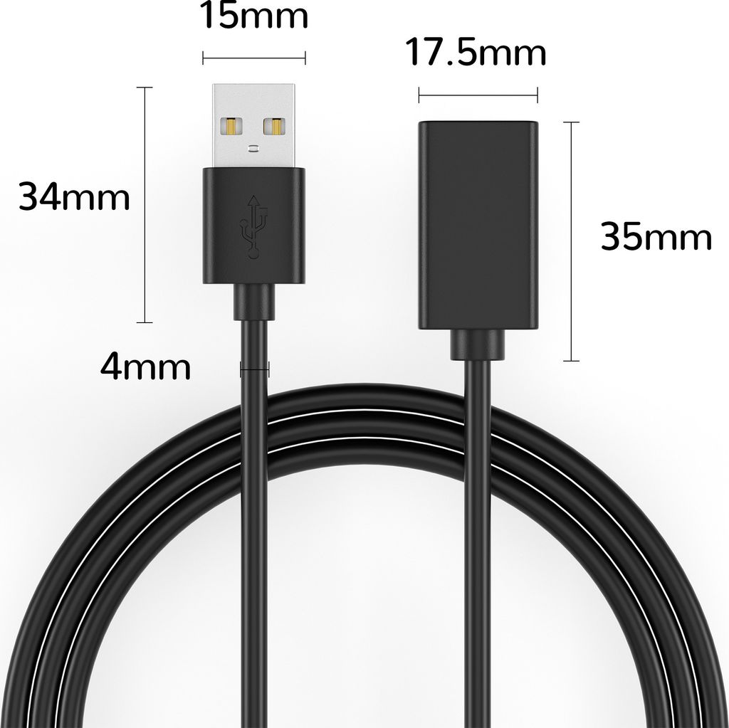 10m USB 2.0 Verlängerungskabel | USB-A | Kaufland.de
