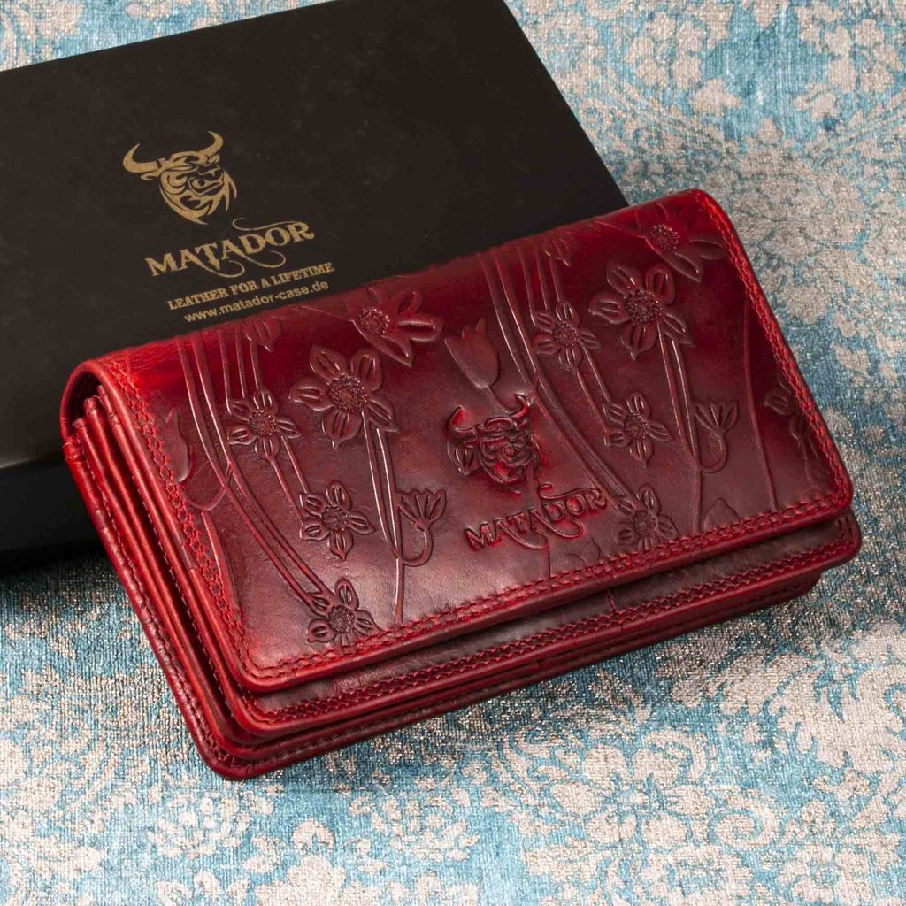 MATADOR Leder Damen Langbörse Geldbörse RFID | Kaufland.de