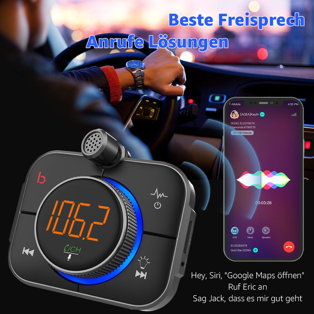 7 Magic Bluetooth FM Transmitter, | Kaufland.de