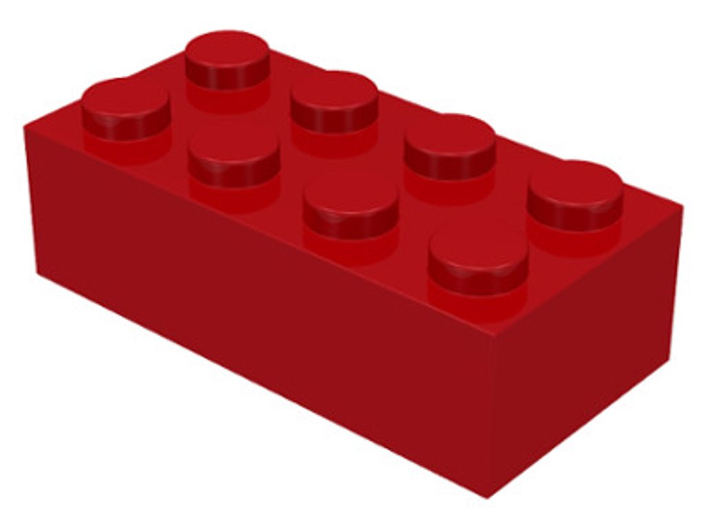 LEGO® 2x4 Steine Hochsteine Rot - 3001 NEU! | Kaufland.de