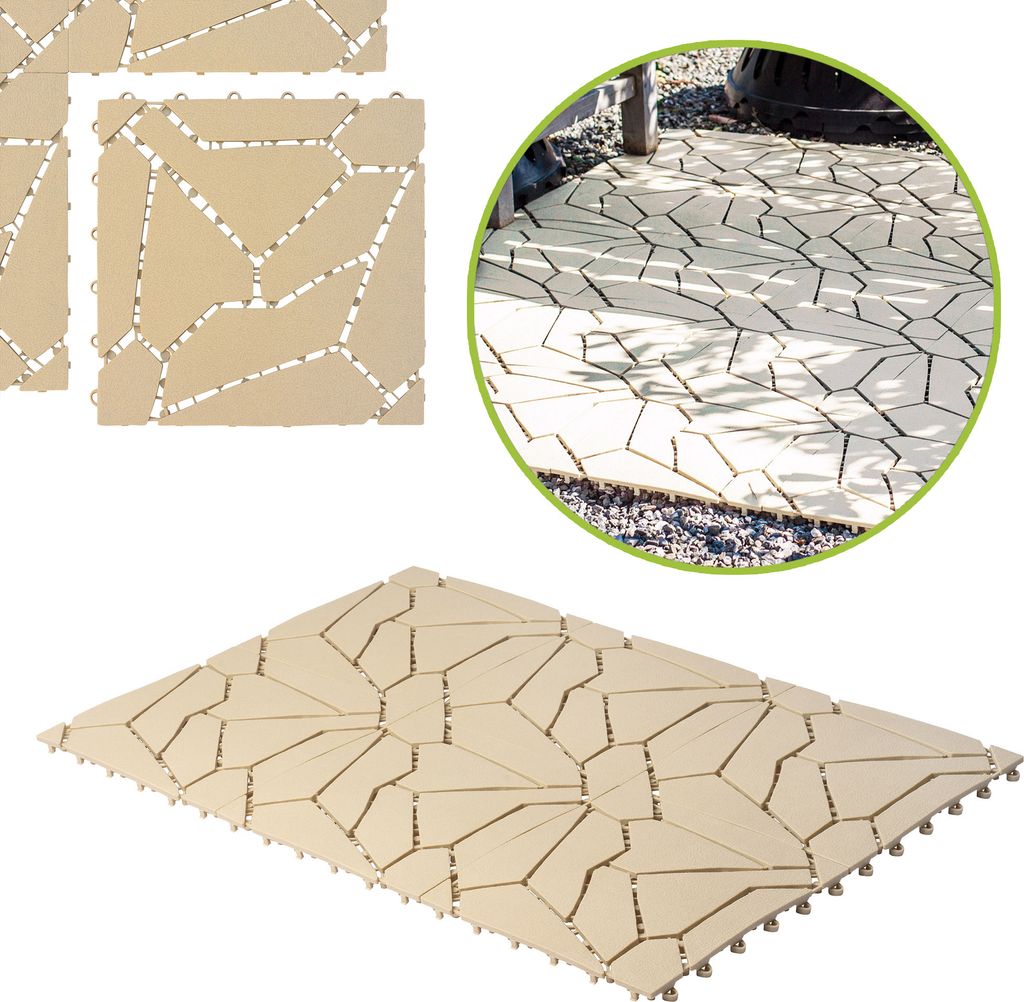 UPP Gartenplatten 30x30cm Naturstein 24 Stück | Kaufland.de