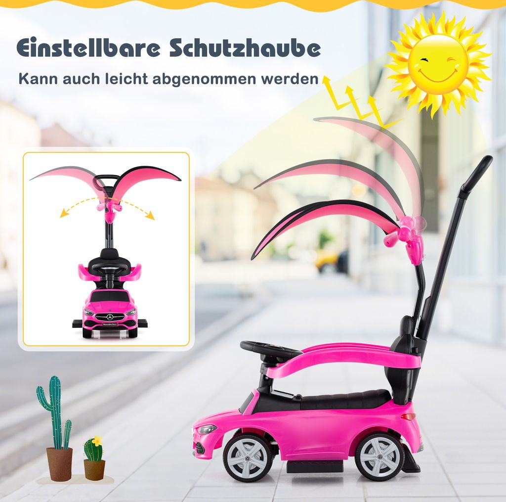 COSTWAY Mercedes-Benz Rutschauto, 3-in-1 | Kaufland.de