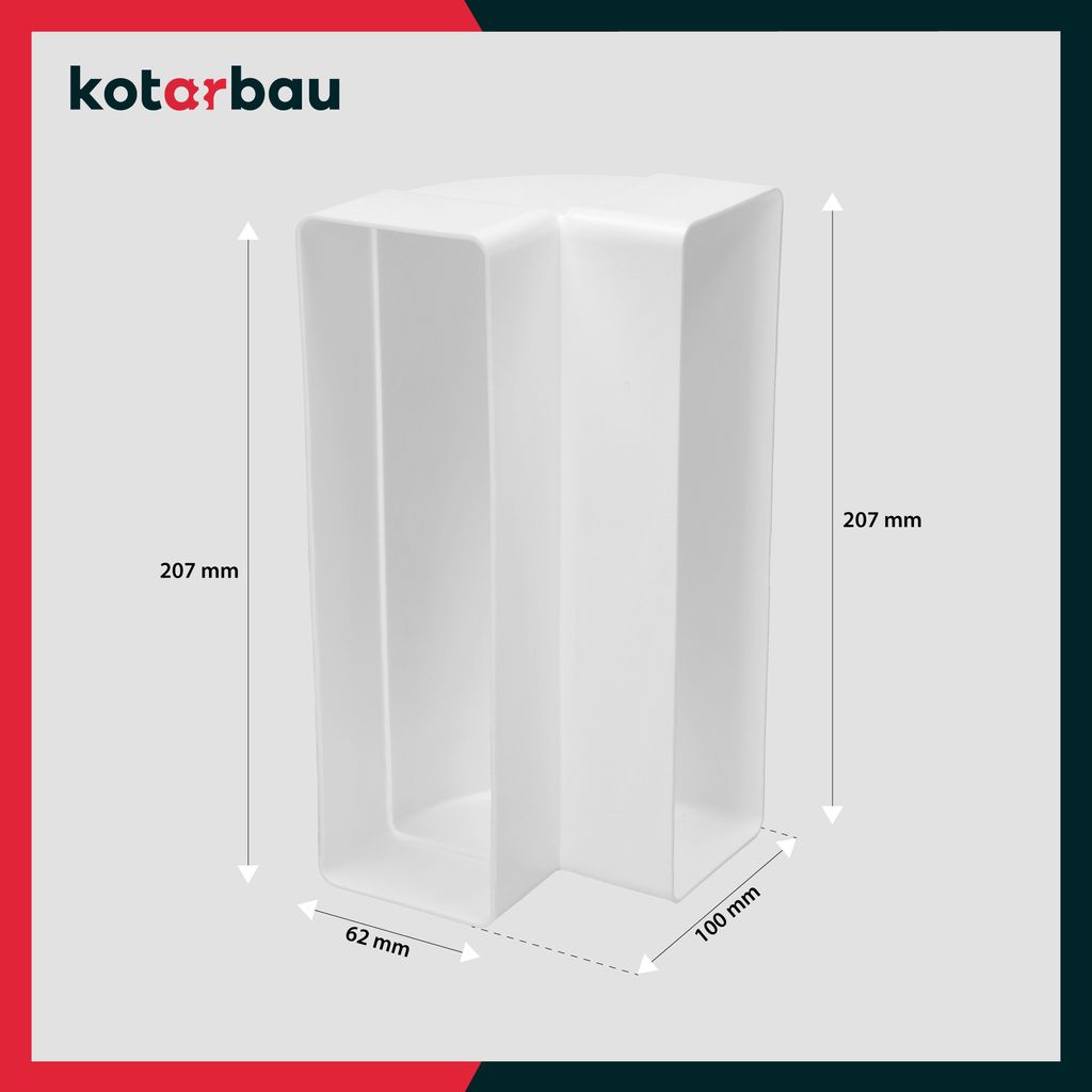 KOTARBAU® Umlenkstück 204x60 mm Kanalbogen | Kaufland.de