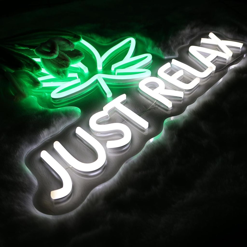 Just Relax LED-Neonschild，Ahornblatt | Kaufland.de