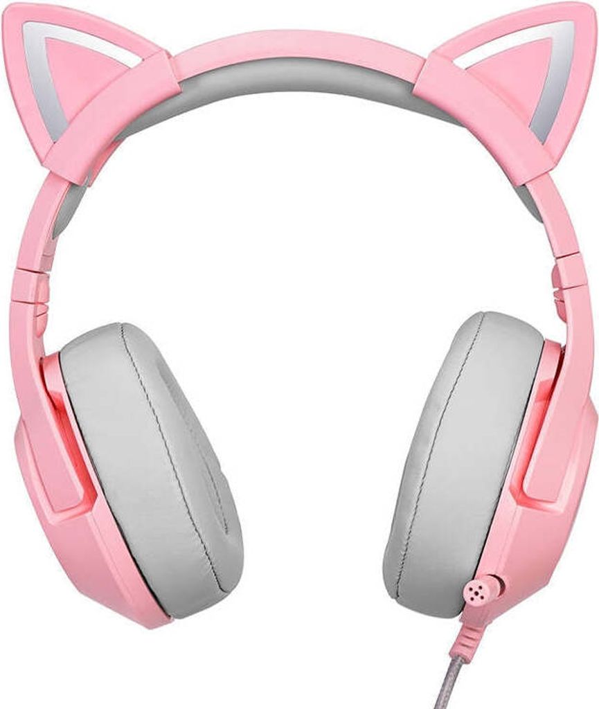 Herní sluchátka ONIKUMA K9 Pink RGB | Kaufland.cz