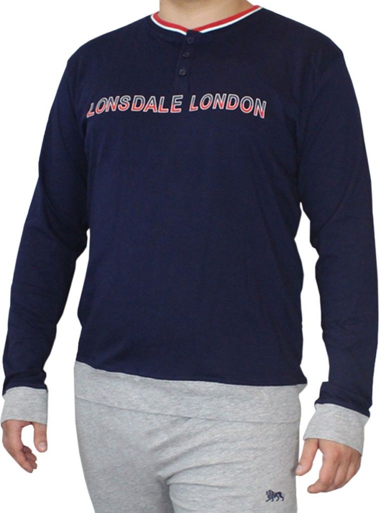 LONSDALE Herren Schlafanzug Pyjama 2-Tlg Set | Kaufland.de