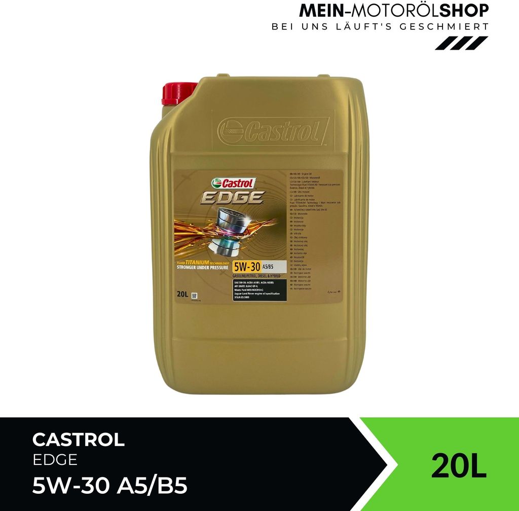 Castrol Edge 5W-30 A5/B5 20 Liter Motoröle | Kaufland.de