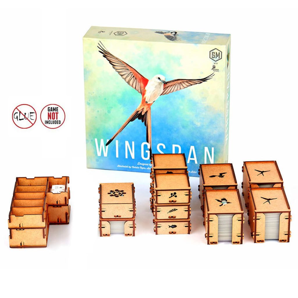 Insert: Wingspan + Expansions (GB) Sonstiges Spielezubehör