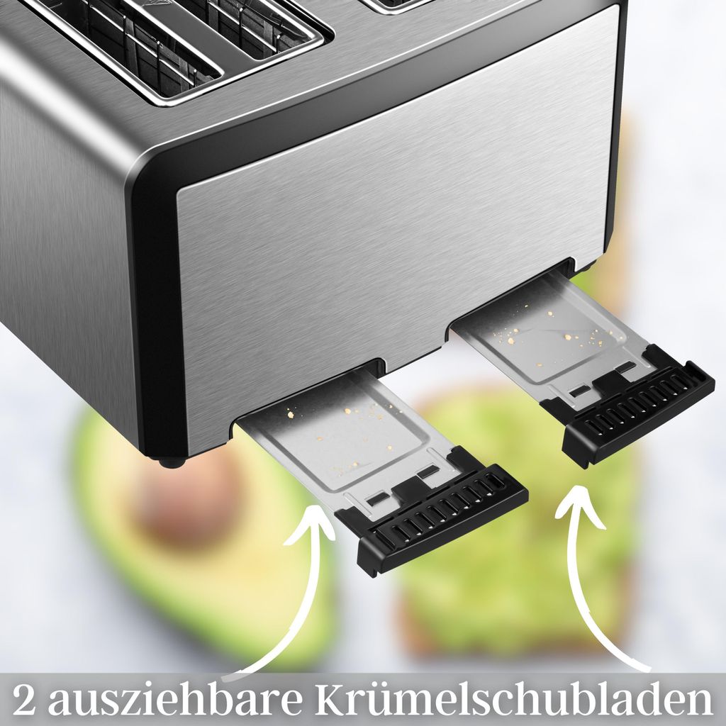Steinborg XXL Toaster 4 Toastschlitze | | Kaufland.de