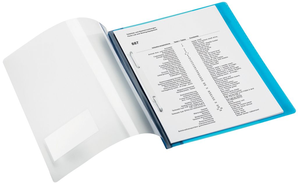 DURABLE Schnellhefter Überbreit A4+ PVC gelb | Kaufland.de