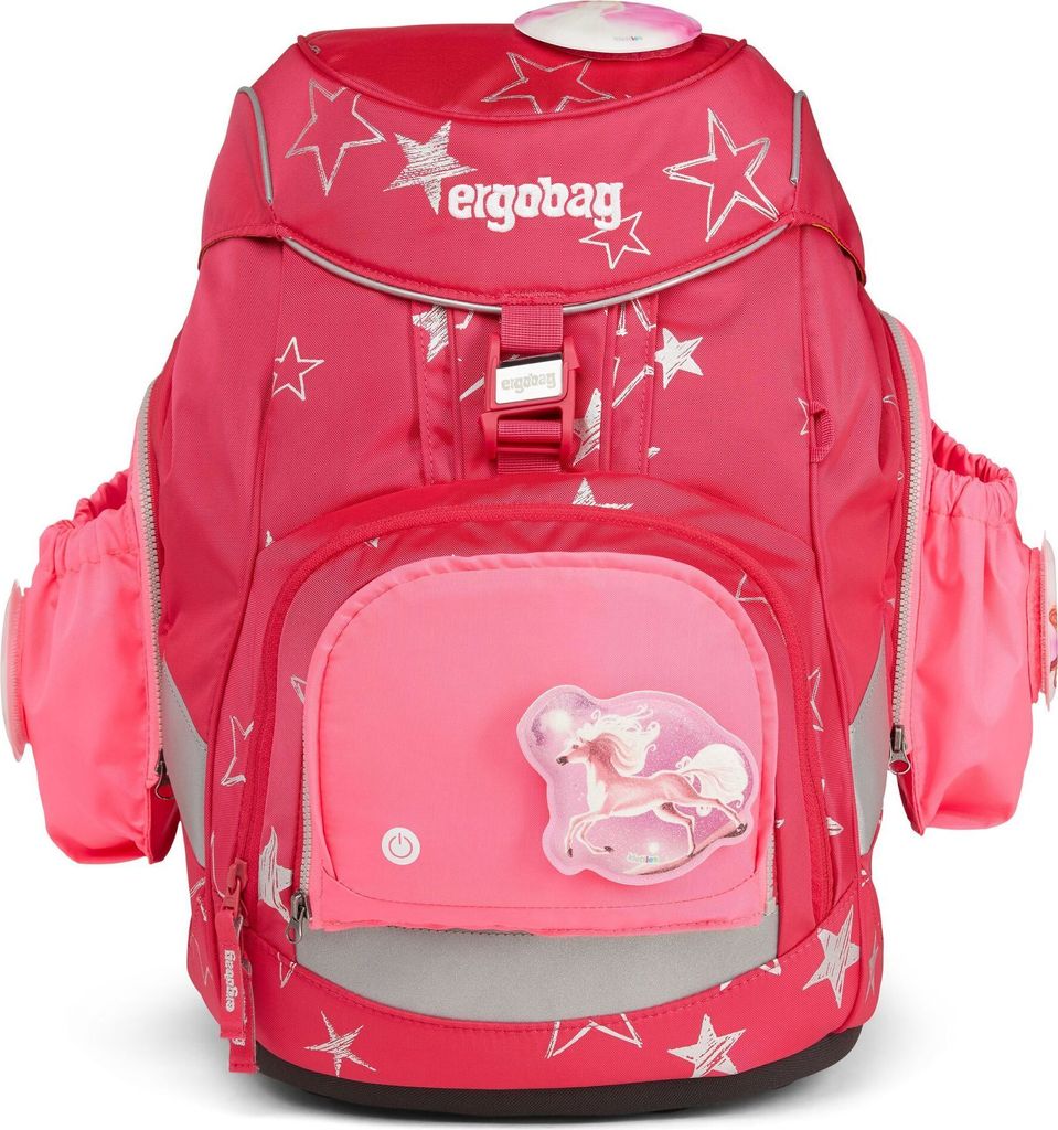 Ergobag Fluo LED Seitentaschen Zip-Set Pink | Kaufland.de