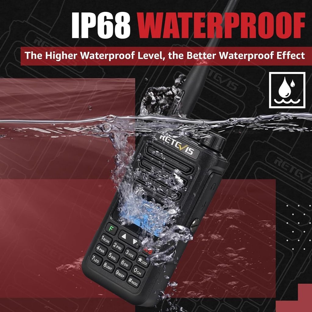 Retevis RA89 Amateurfunk, Hohe Leistung, IP68 | Kaufland.de