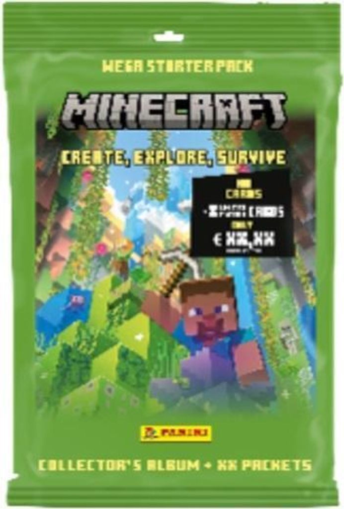 Panini Minecraft 3 Starter set album a 3x | Kaufland.cz