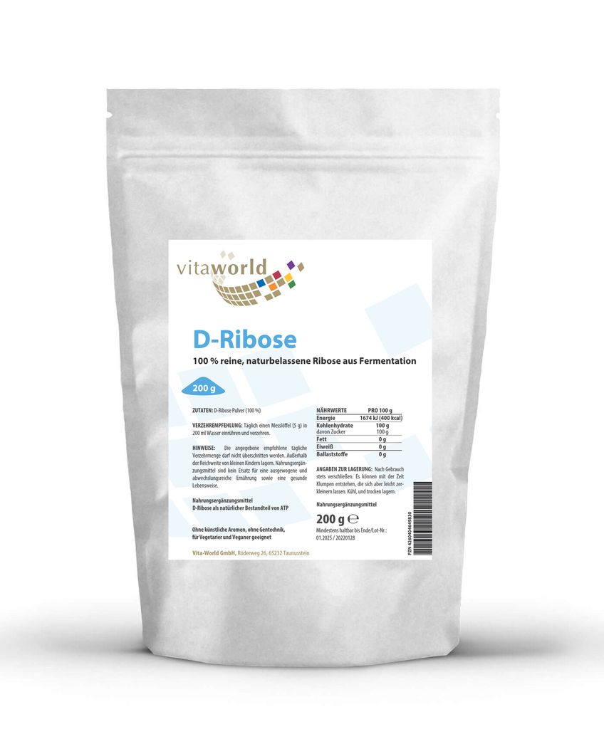 D-ribóza v prášku (200 g) Doplněk stravy | Kaufland.cz
