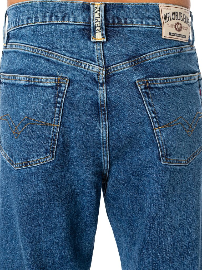 Replay M9Z1 Jeans mit gerader Passform, Blau | Kaufland.de