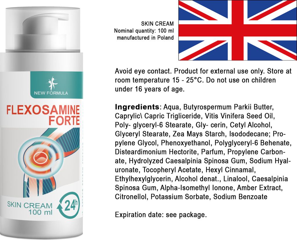 Flexosamine Krém - 100 ml - 2 Může (200ml) | Kaufland.cz