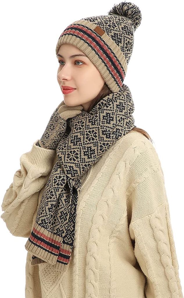 Winter Beanie Mütze Schal Touchscreen | Kaufland.de