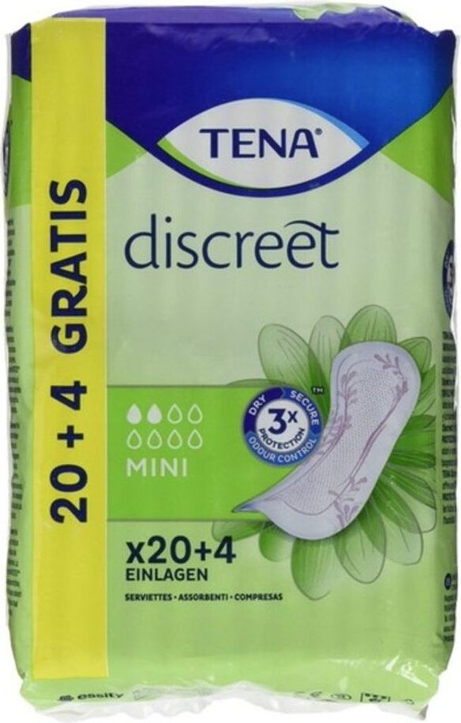 Tena Discreet Ultra Einlage Mini (24 St) | Kaufland.sk