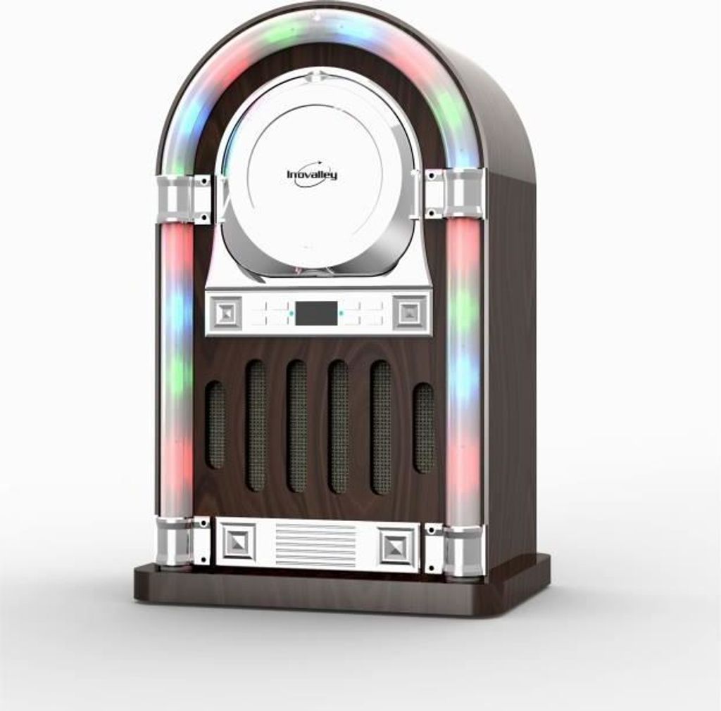 INOVALLEY RETRO13N Musikbox - Lecteur CD - Bluetooth
