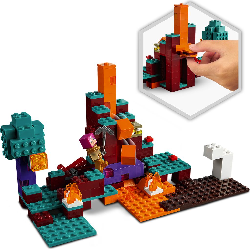 Lego Minecraft Warped Forest 21168 LEGO® | Kaufland.cz