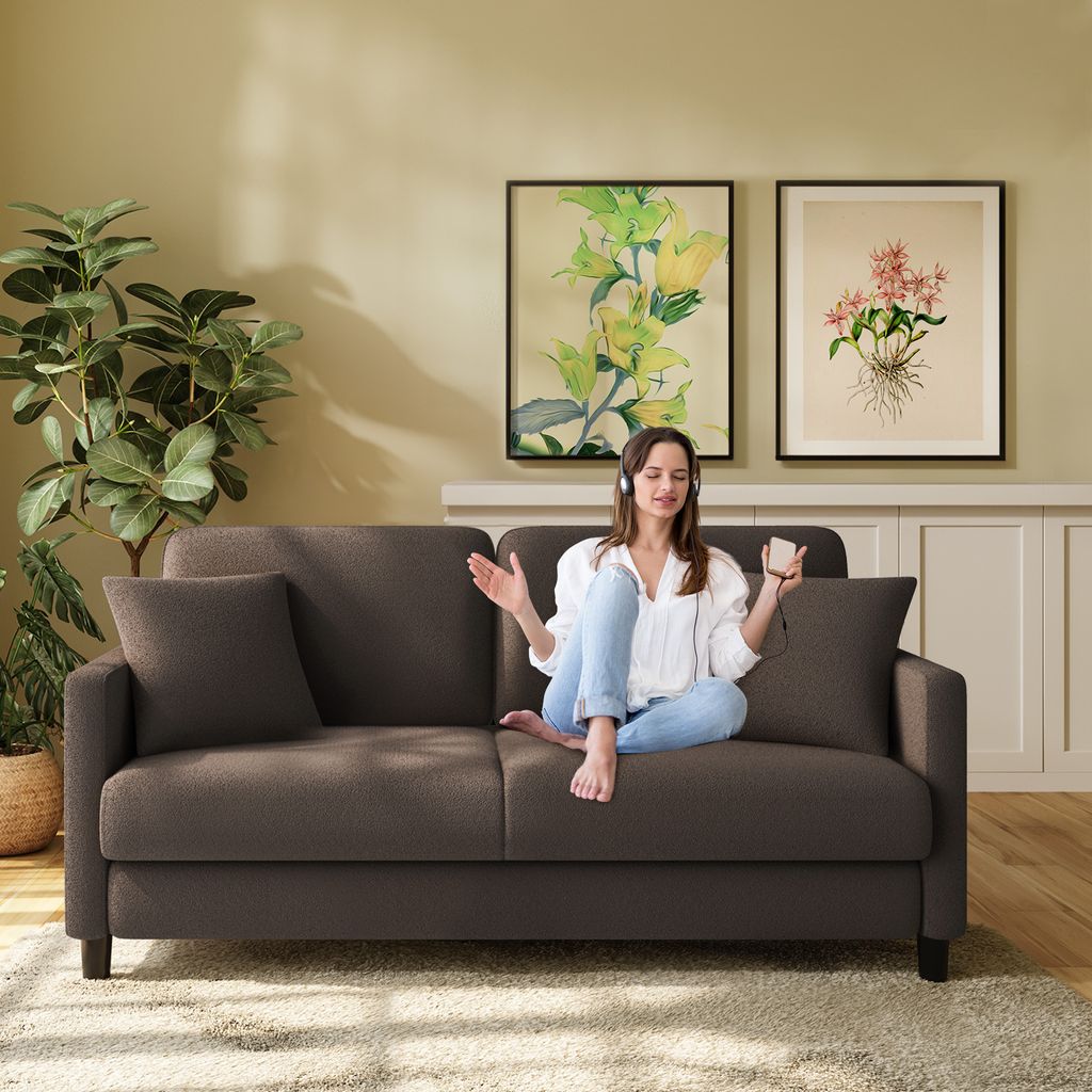 Vesgantti Teddy Samt 2 Sitzer Sofa | Kaufland.de