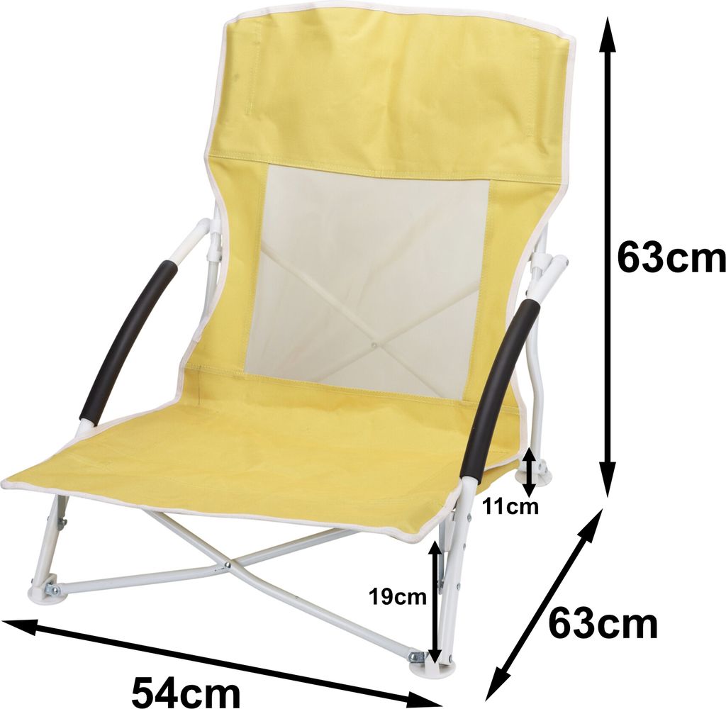 2x Strandstuhl Faltstuhl Campingstuhl Rot + | Kaufland.de