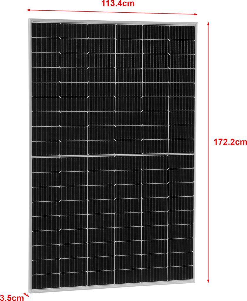 Balkonová elektrárna Brusson 830W + měnič + | Kaufland.cz