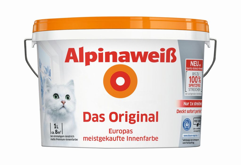 Alpinaweiß Das Original 1 L weiß matt | Kaufland.de