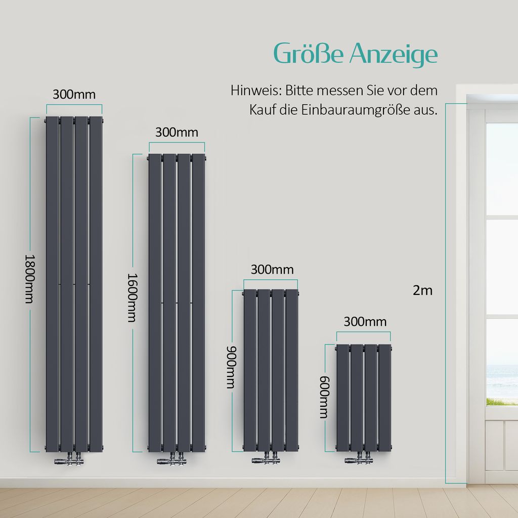 EMKE radiátor Plochý dizajn radiátor Panelový | Kaufland.sk