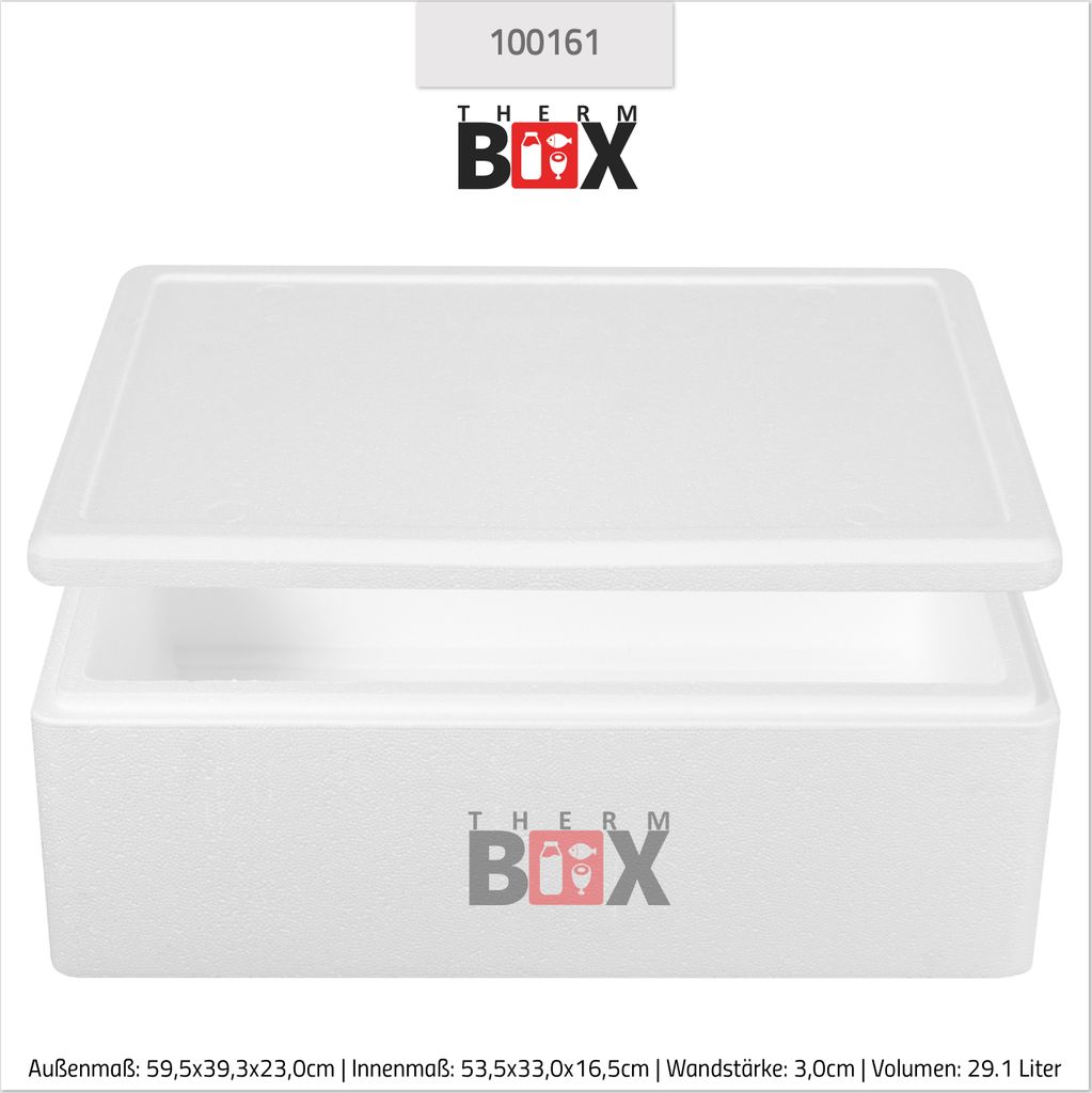 THERM-BOX Styroporbox 29W Wand: 3cm Volumen: | Kaufland.de