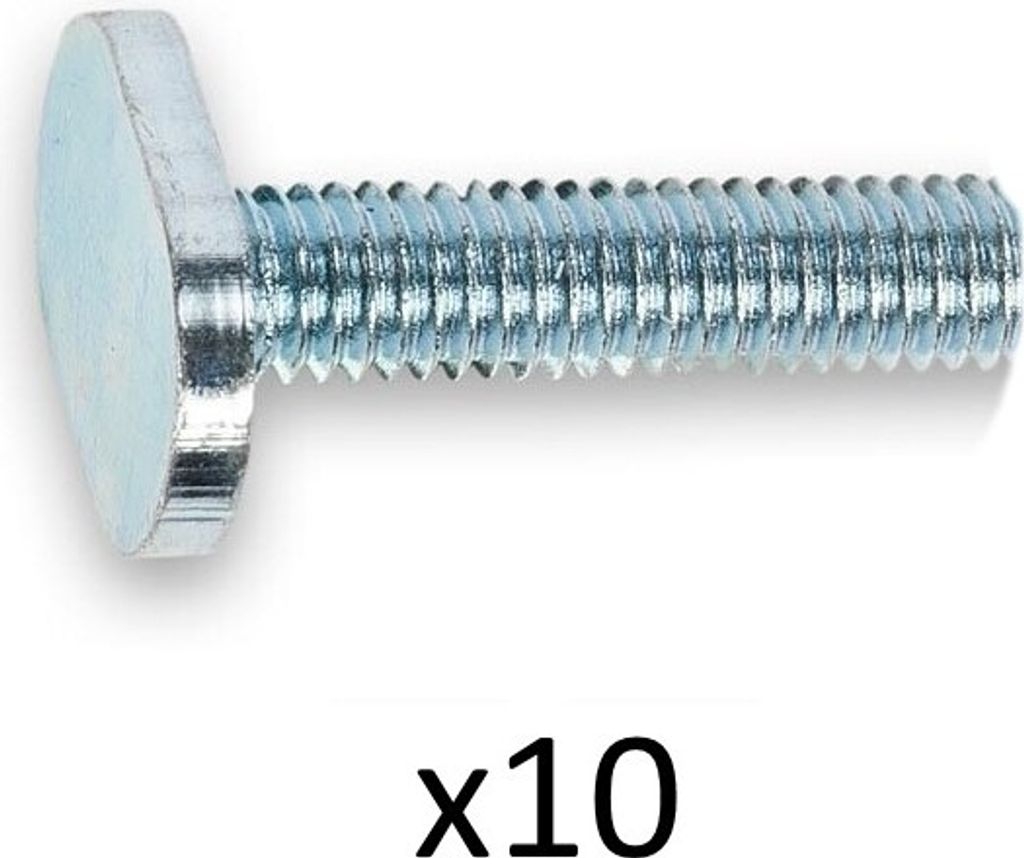 T-Schrauben M6 Gewinde 25mm für T-Schienen | Kaufland.de
